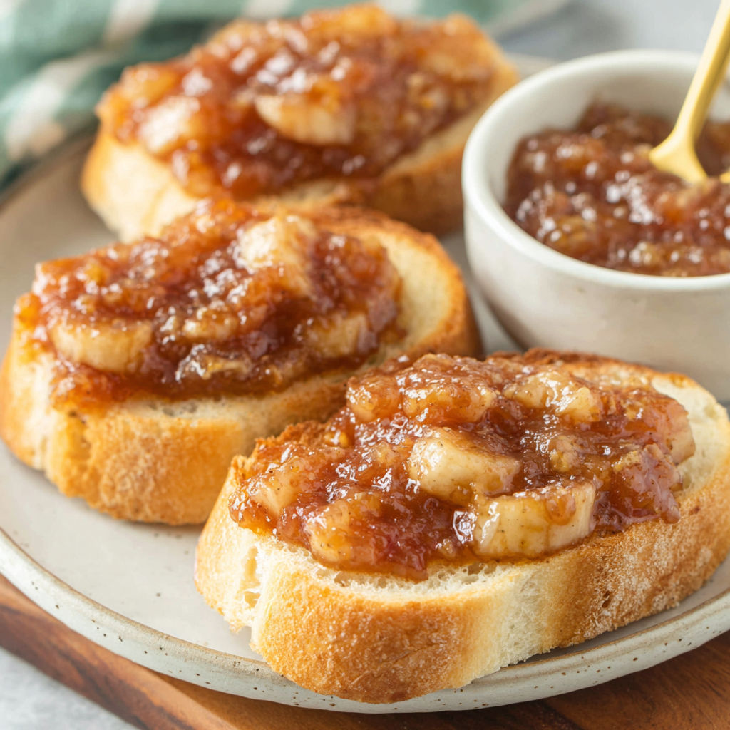 Sugared Banana Jam with Rum and Lemon - savorbysophie